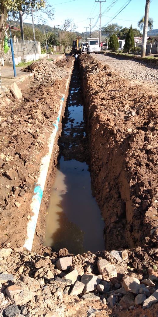 Prefeitura de Rolante e Corsan promovem rebaixamento de rede de água na ...